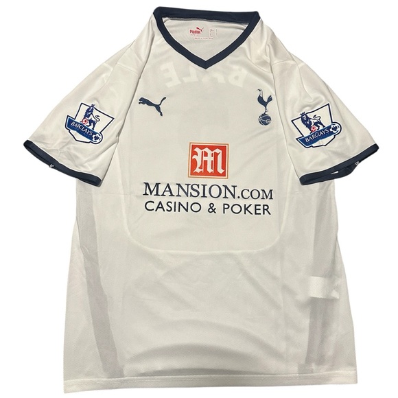 Puma | Shirts | Rare 20809 Retro Tottenham Spurs Home Kit Gareth Bale ...